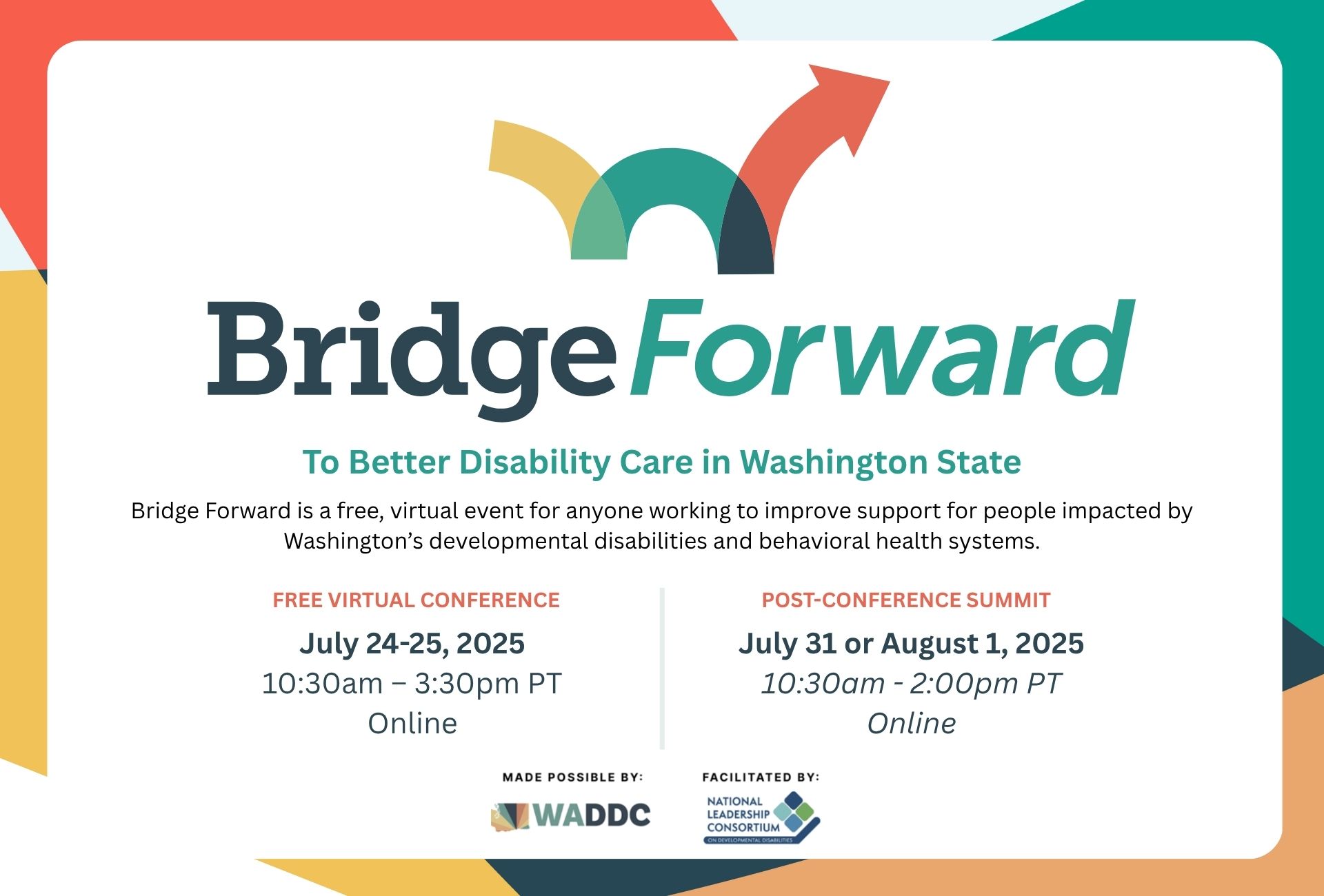 Bridge Forward Virtual Event | WADDC